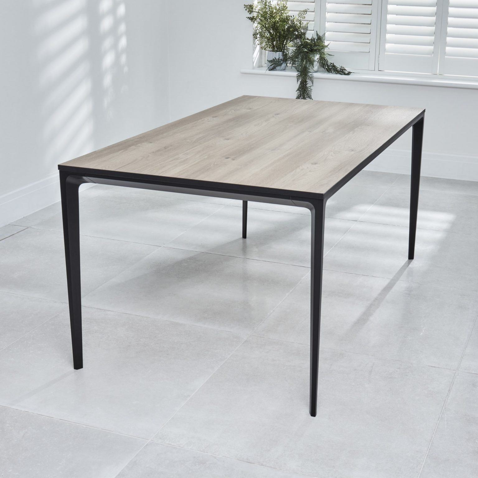 1.6M Bellagio Contemporary Dining Table | Natural Melamine | Grosvenor ...