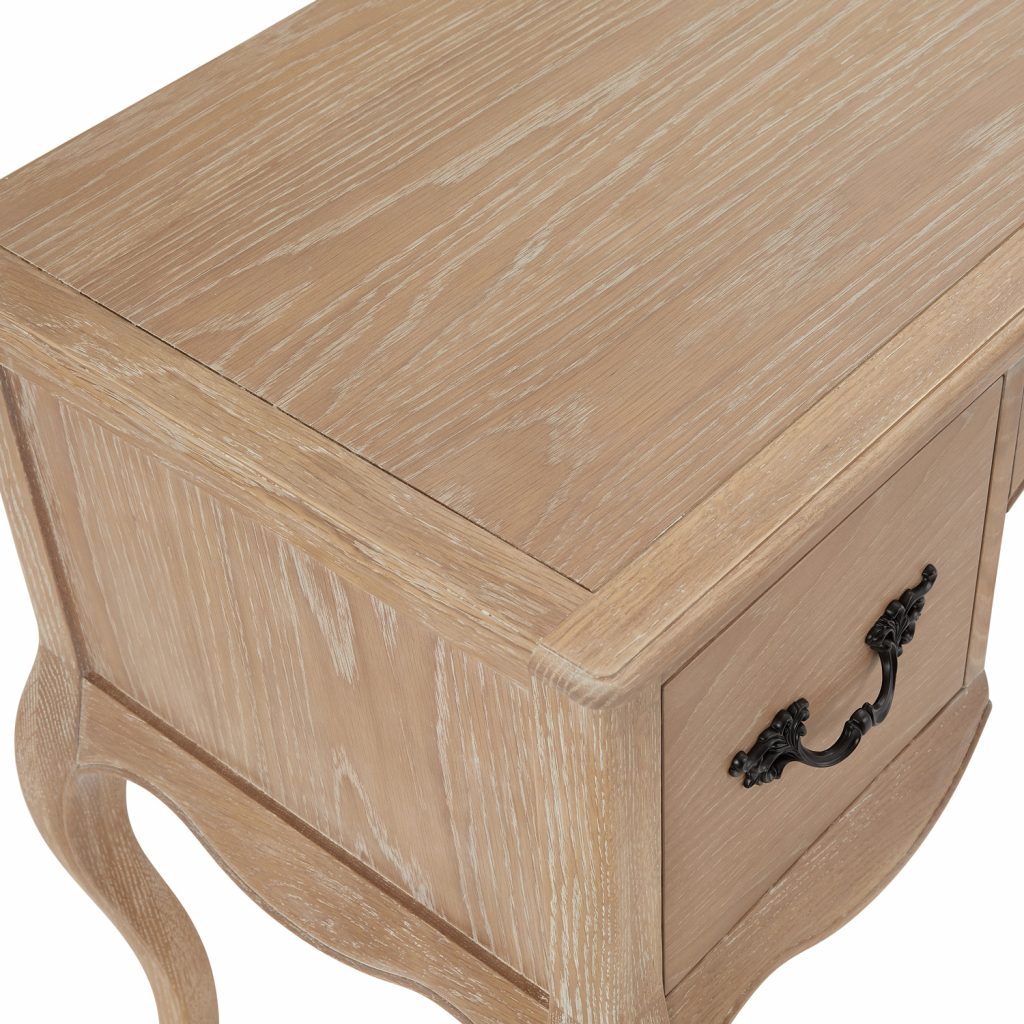 Lille French Limed Oak Dressing Table Set | Grosvenor Furniture